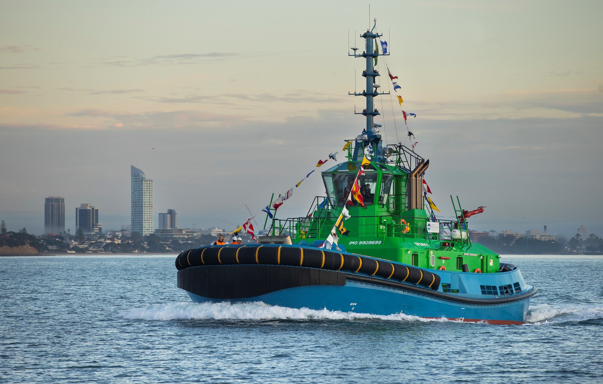 Sparky Electric Tug Shoreside Charging Infrastructure - McKay